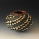 Tri-Color Stepped Basket Large - Adcock Studios